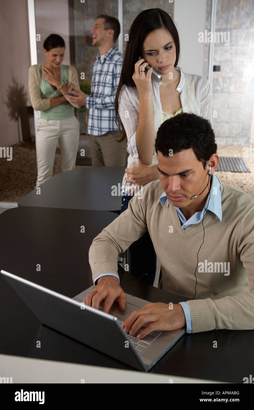 People in the office Stock Photo - Alamy