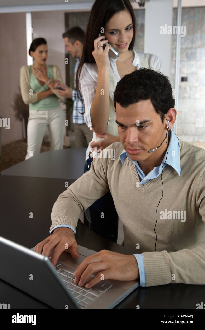 People in the office Stock Photo - Alamy