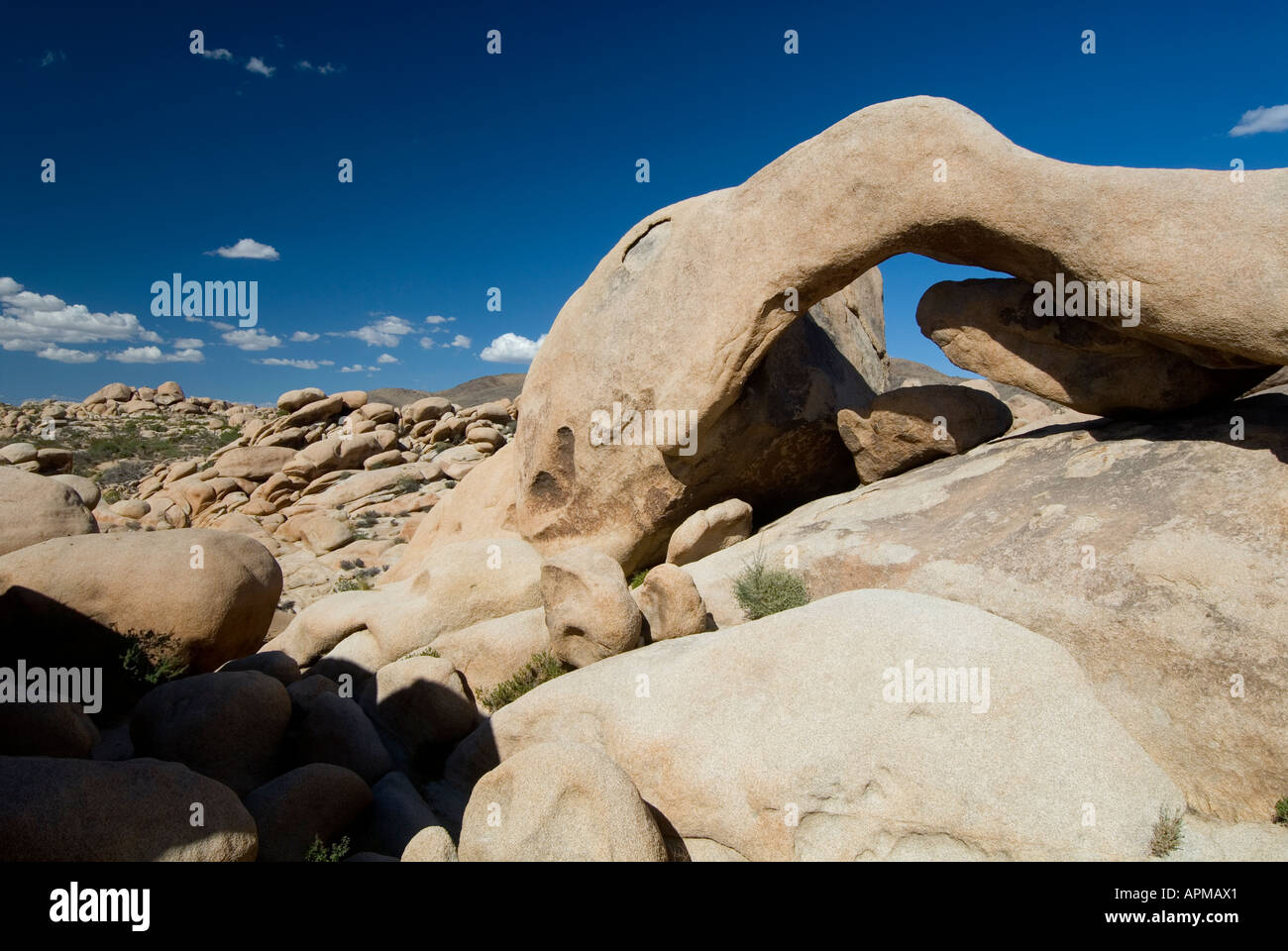 Arch Rock Joshua Tree National Park California Stock Photo - Alamy