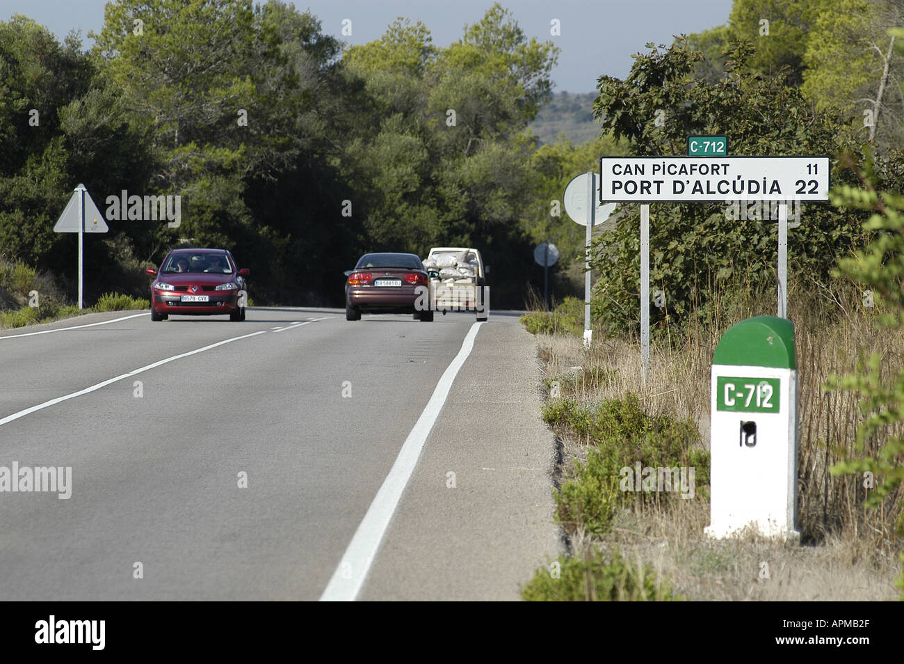 Signs of Mallorca Majorca Spain Europe Mediterranean Stock Photo - Alamy