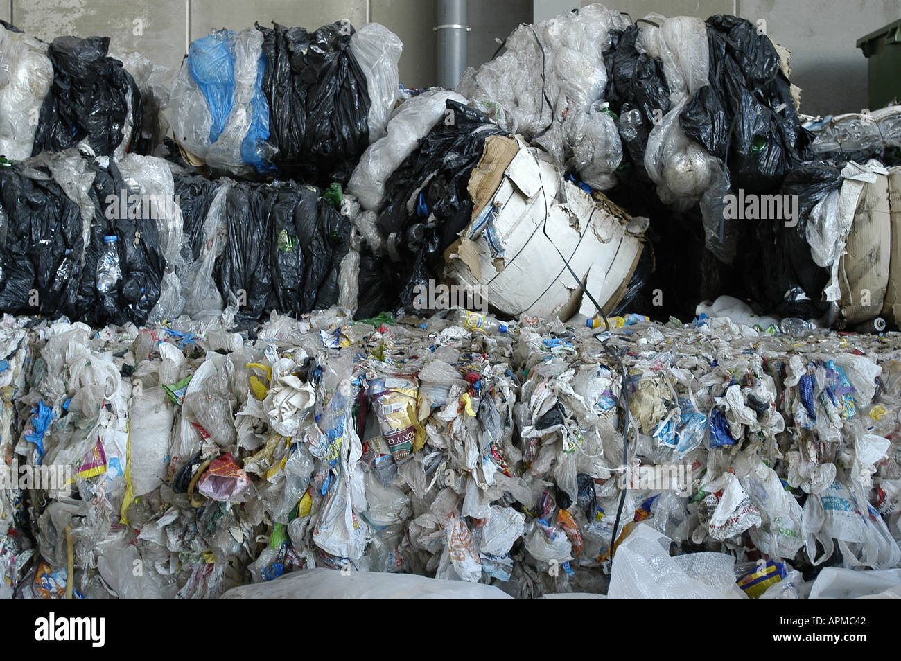 Waste recycling plant Majorca Balearic Islands Spain Stock Photo - Alamy