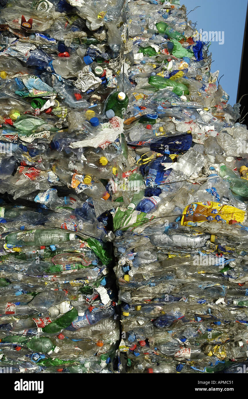 Waste recycling plant Majorca Balearic Islands Spain Stock Photo - Alamy
