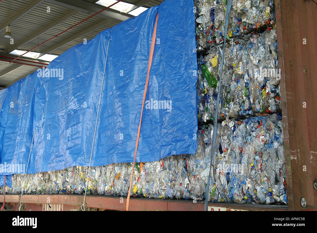Waste recycling plant Majorca Balearic Islands Spain Stock Photo - Alamy
