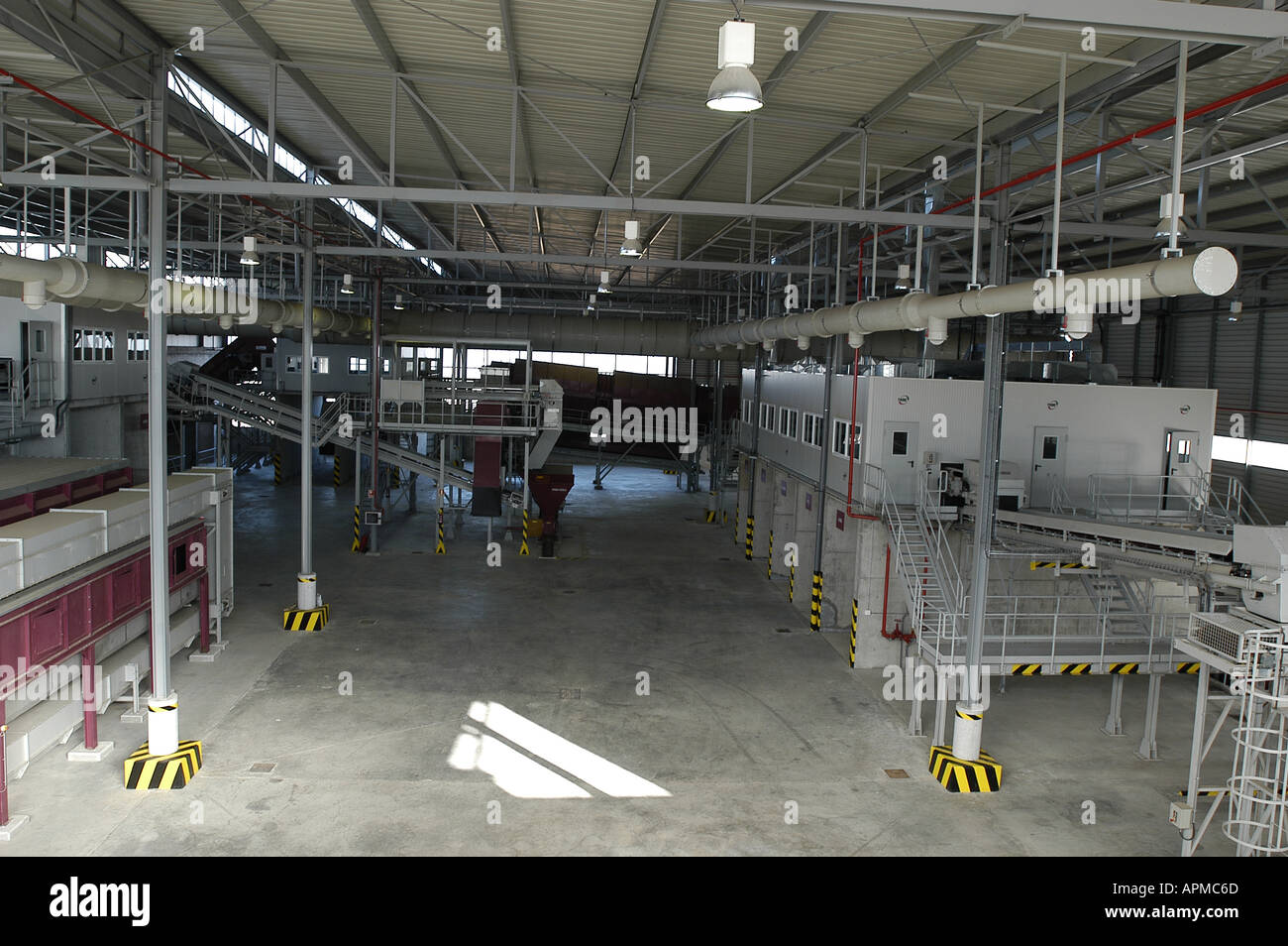 Waste recycling plant Majorca Balearic Islands Spain Stock Photo - Alamy