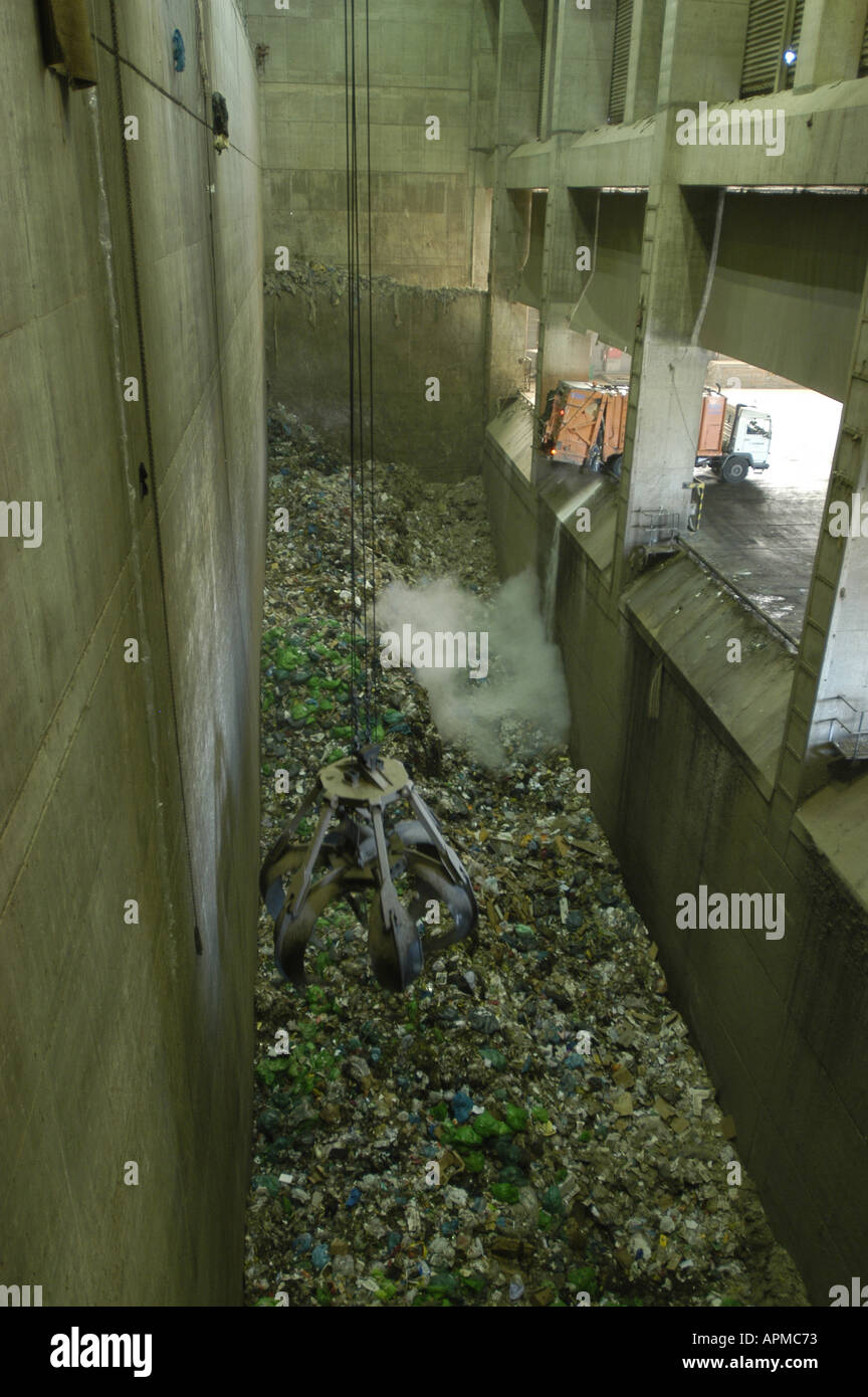 Waste recycling plant Majorca Balearic Islands Spain Stock Photo - Alamy