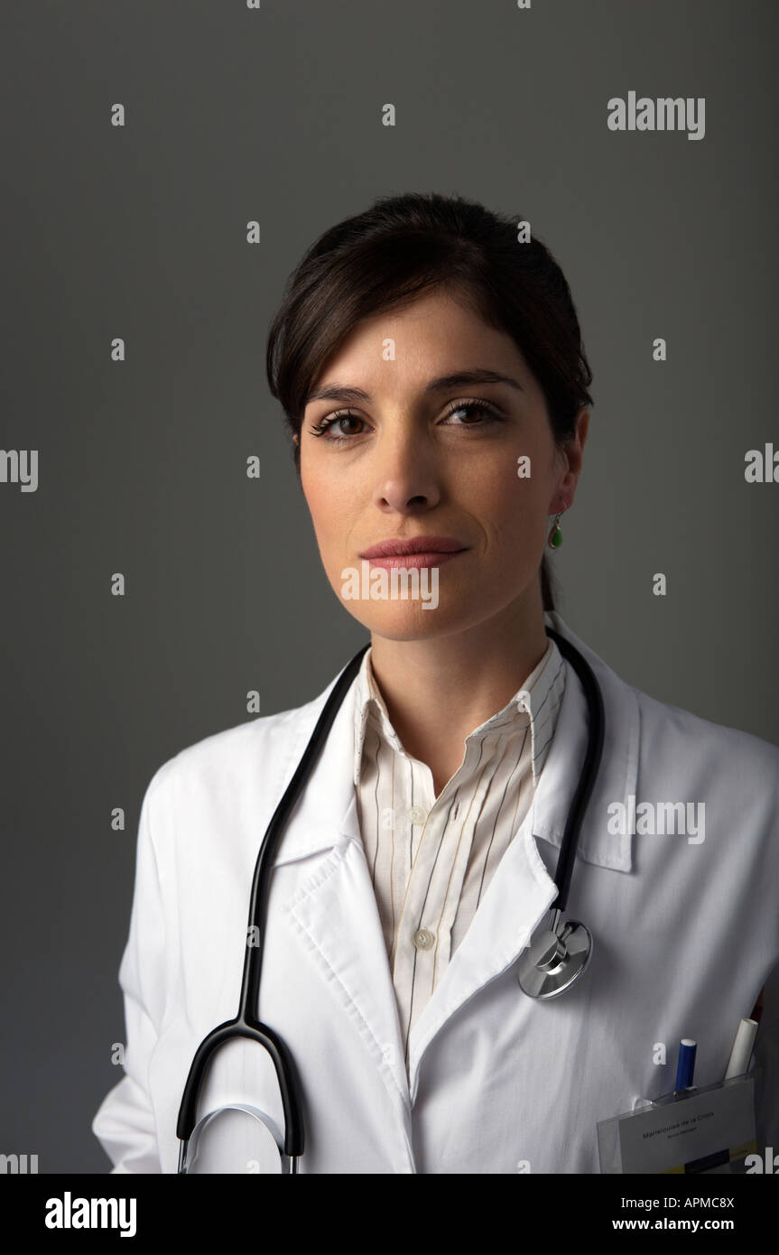 Female doctor portrait Stock Photo - Alamy