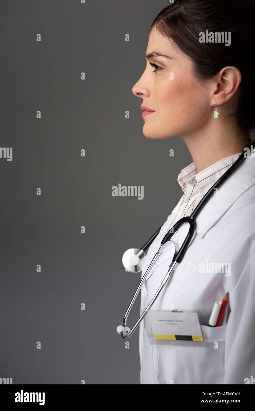 Female doctor portrait Stock Photo - Alamy