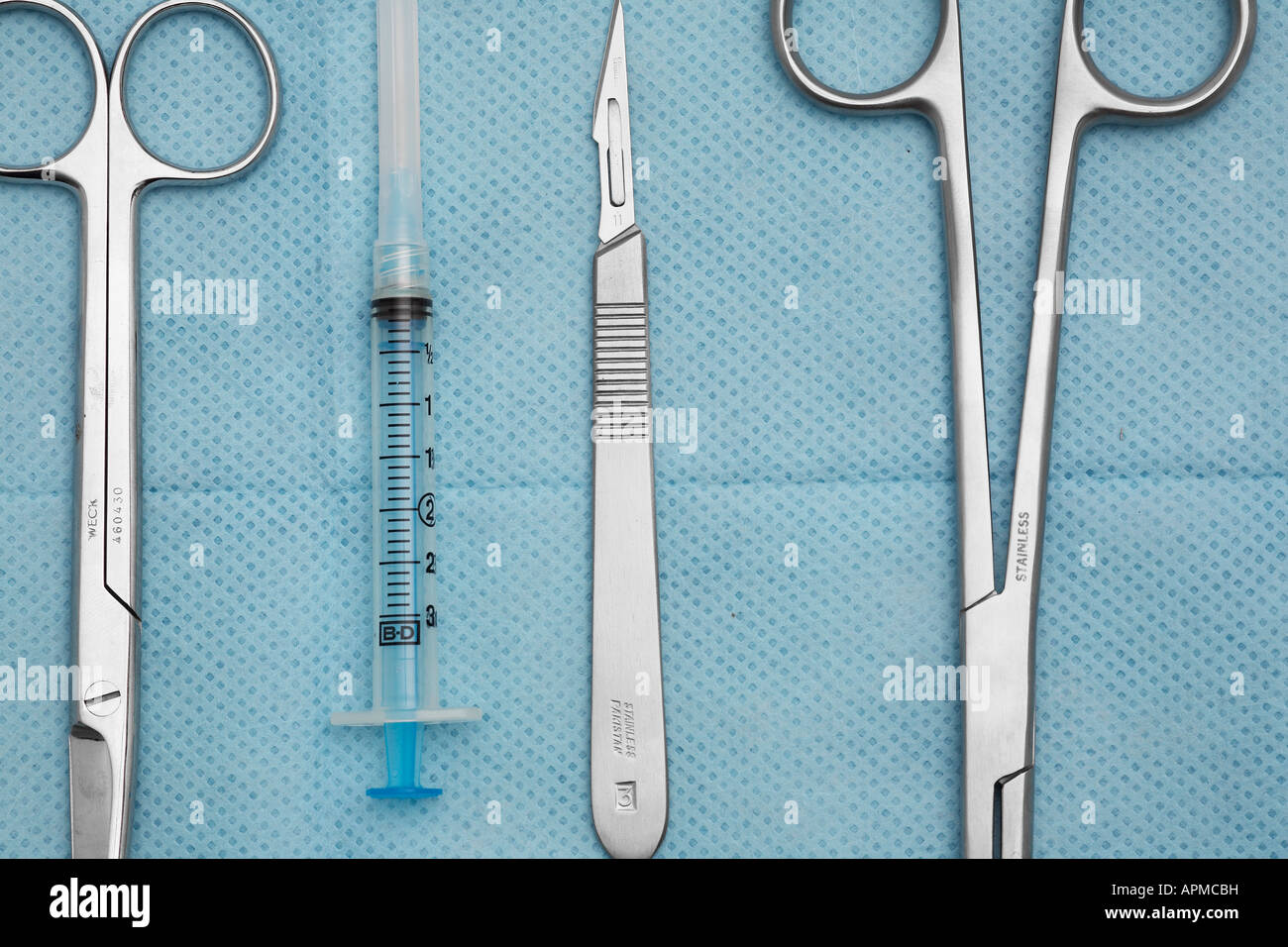 Surgical instruments (close-up Stock Photo - Alamy