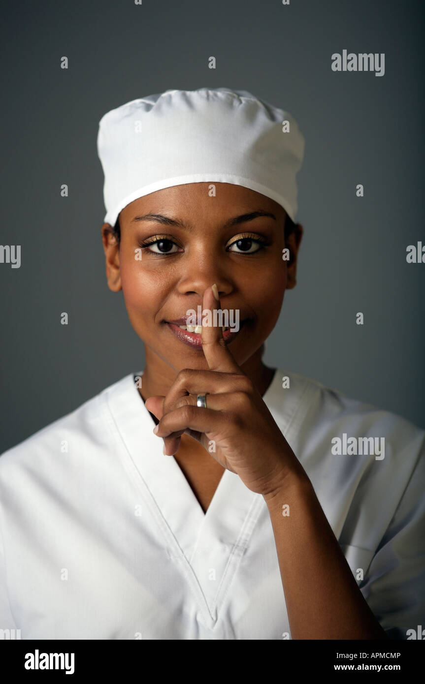 Portrait of nurse Stock Photo - Alamy