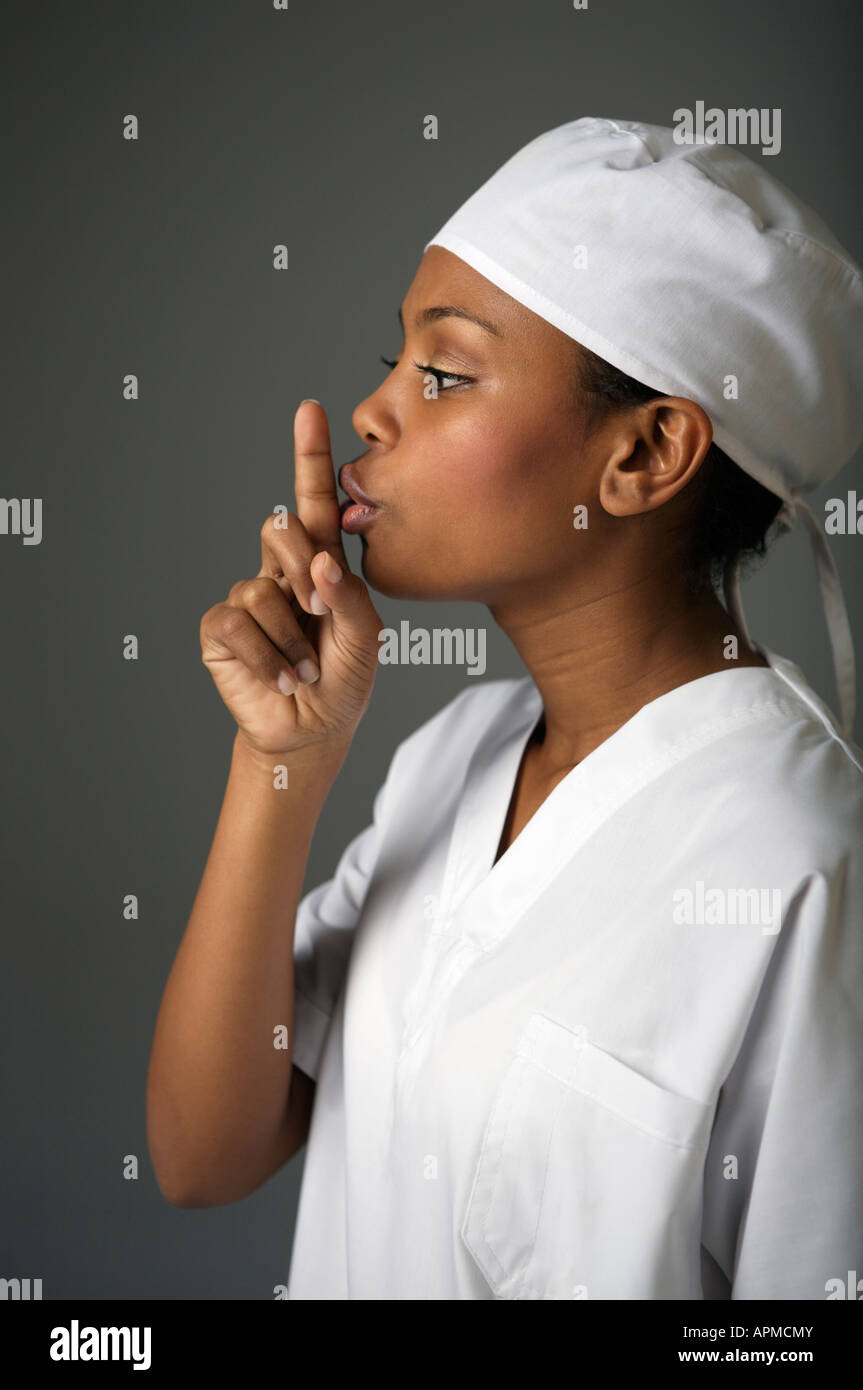 Portrait of nurse Stock Photo - Alamy