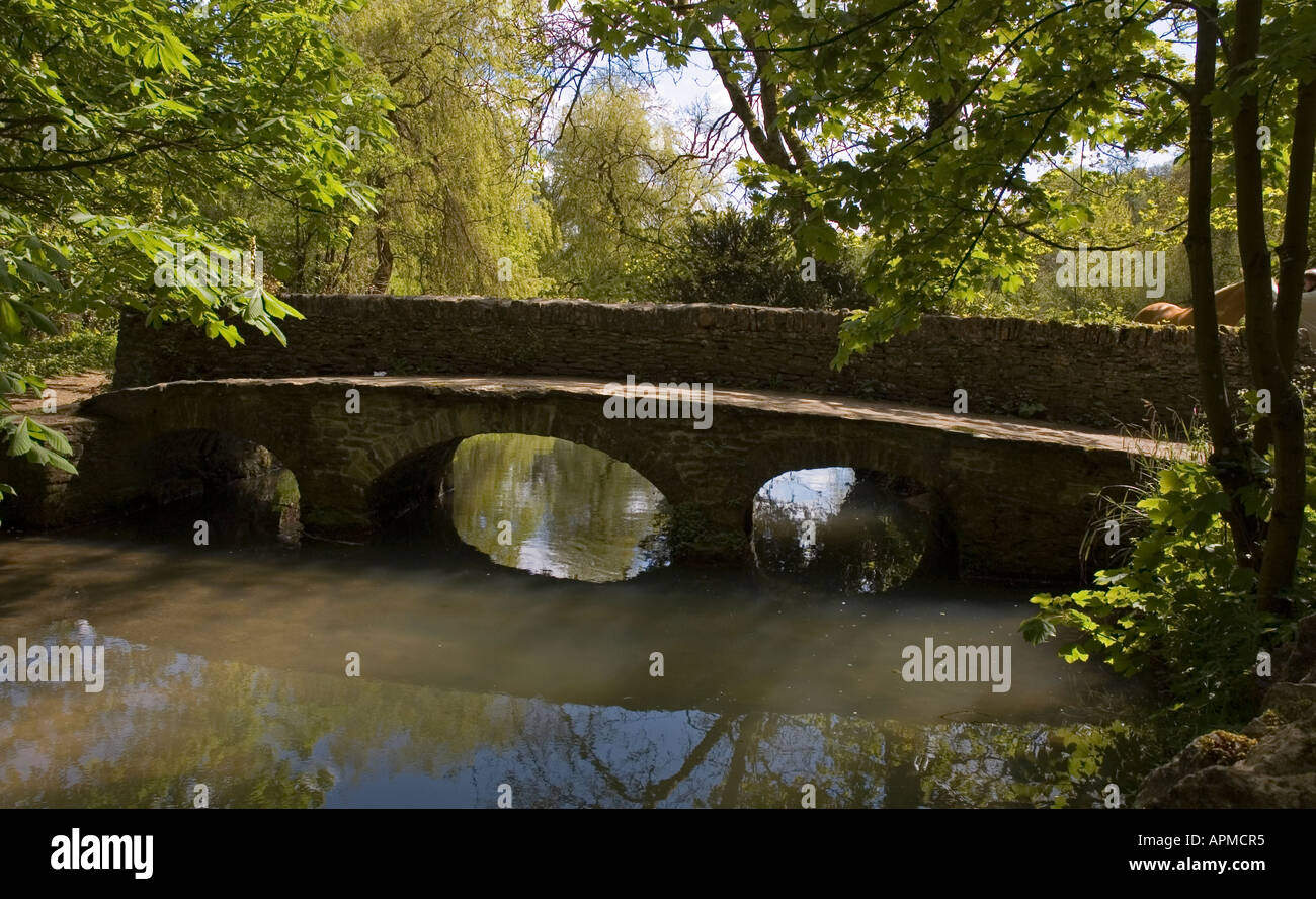 The Brook Castle Combe Wiltshire England Stock Photo - Alamy