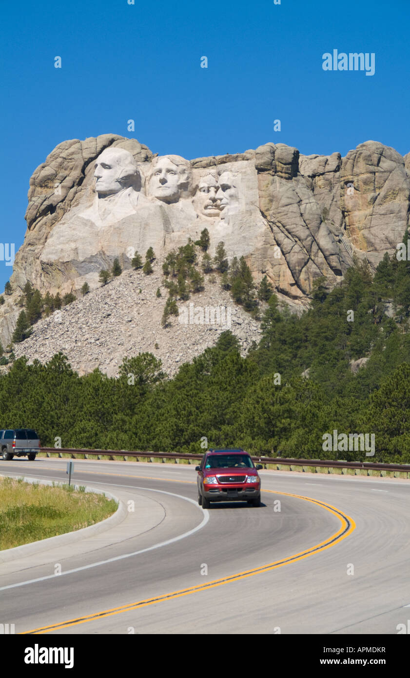 Mt Rushmore South Dakota sculpture of our US Presidents on mountain ...