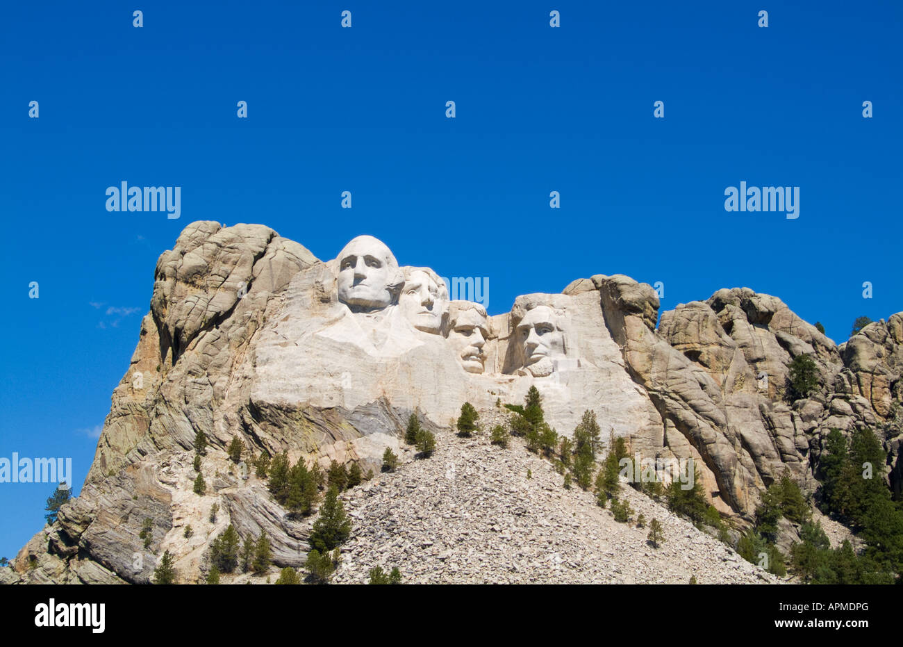 Mt Rushmore South Dakota sculpture of our US Presidents of Roosevelt ...