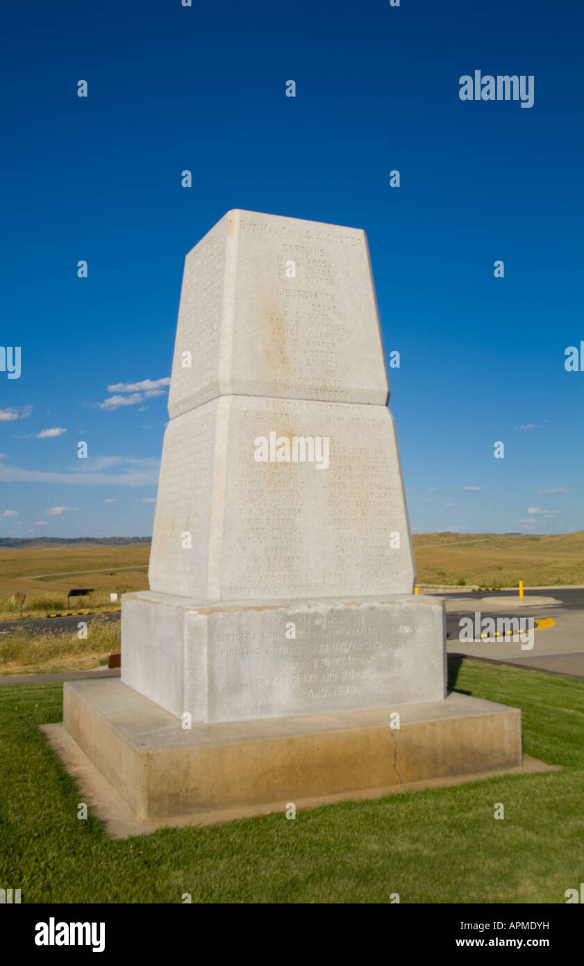 Cemetery of Little Bighorn Custers Last Stand Battlefield National ...