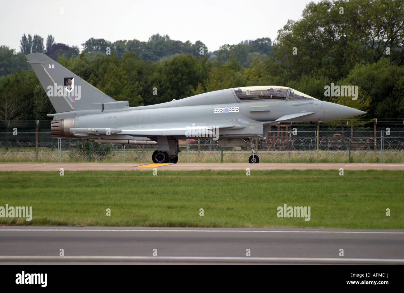 Raf typhoon runway raf coningsby hi-res stock photography and images - Alamy