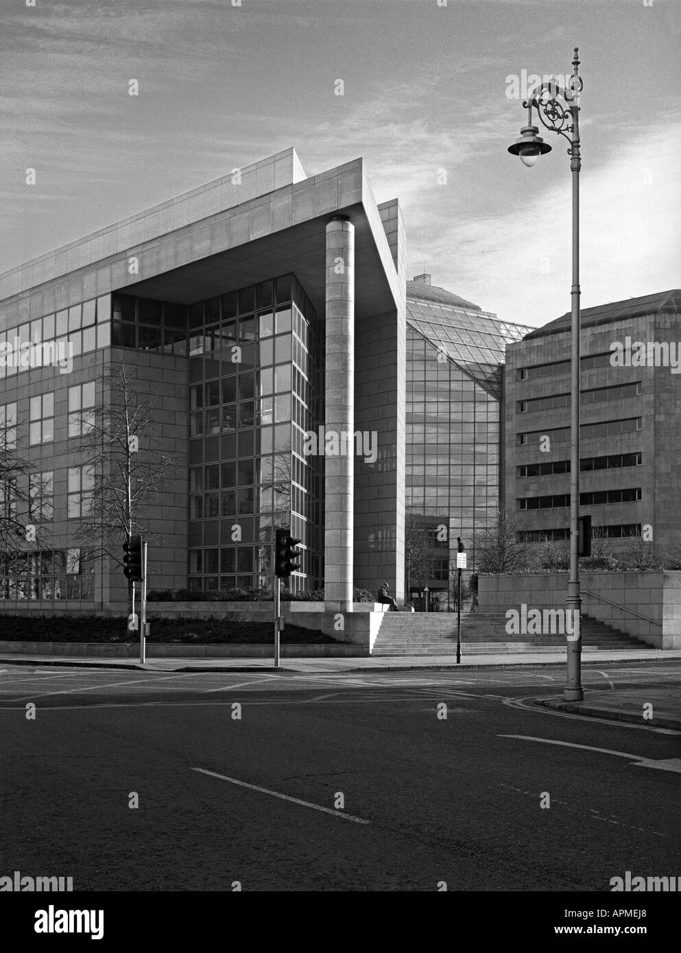 Modern Dublin architecture, Dublin City Council Stock Photo - Alamy