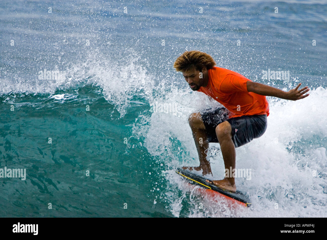 Hawaiian wave rider hi-res stock photography and images - Alamy