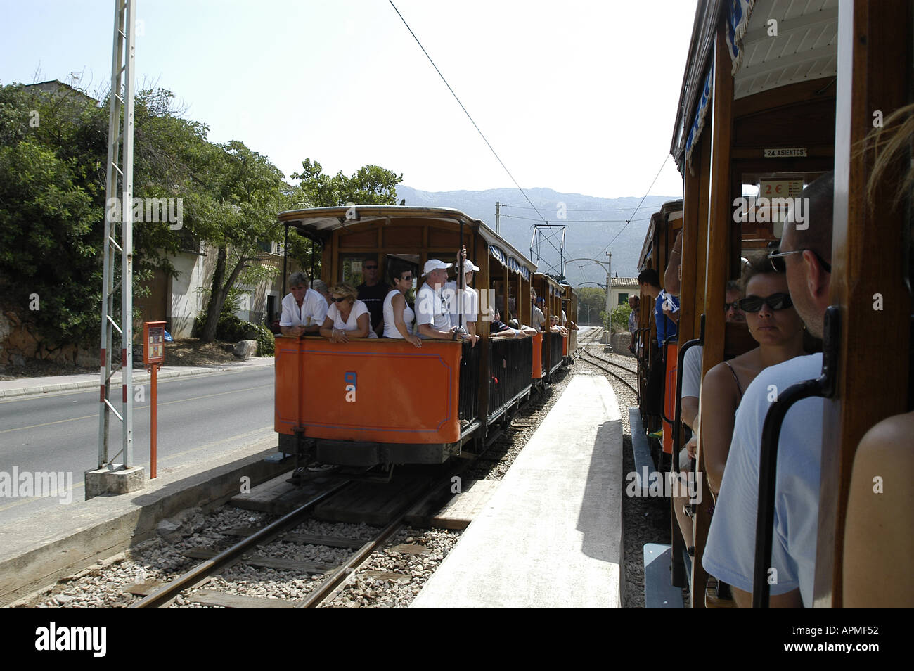 Majorque soller train hi-res stock photography and images - Alamy