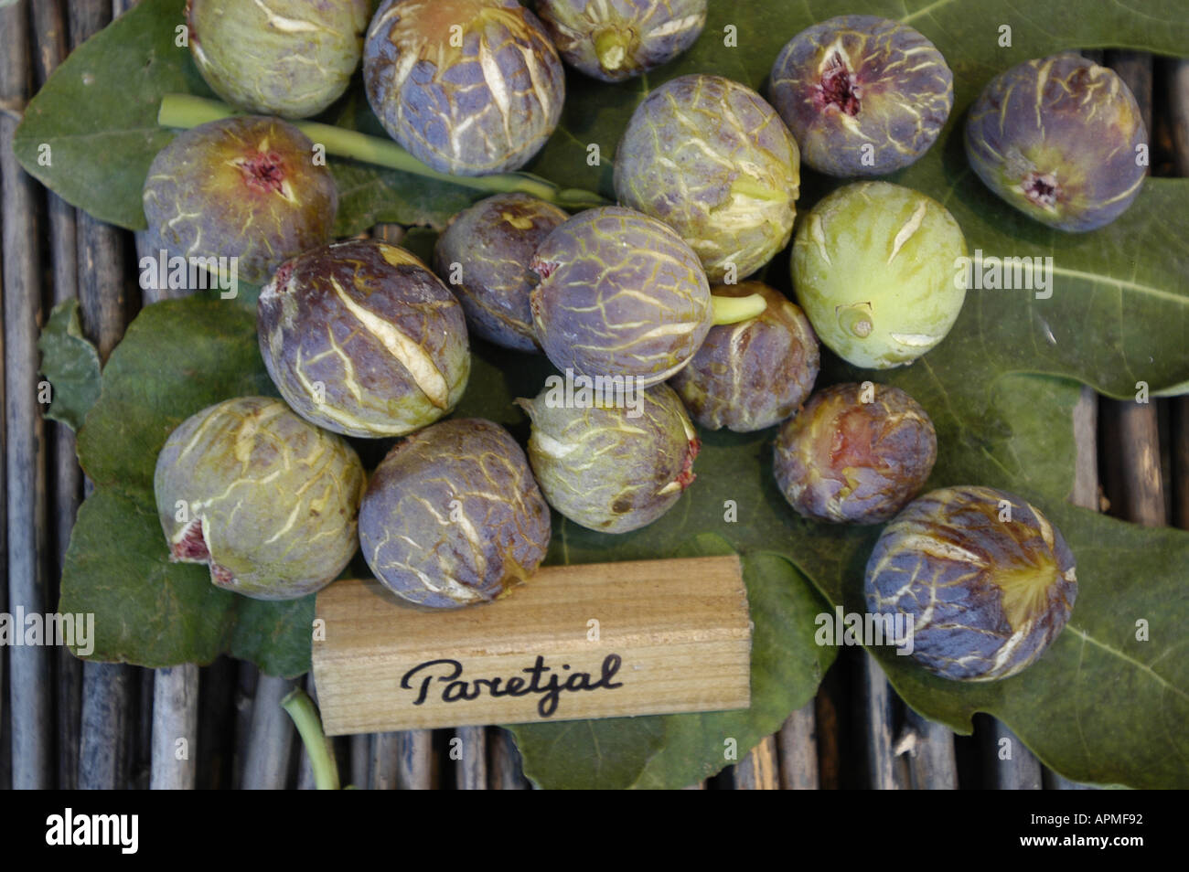 Fig variety Figs Mallorca Majorca Spain Balearic Islands Mediterranean ...