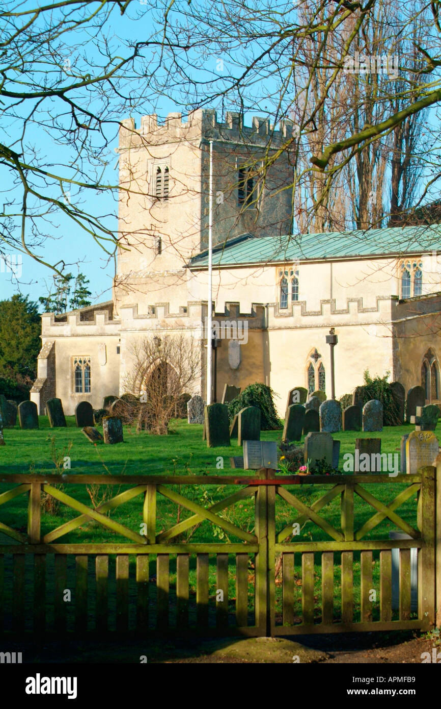 St Marys Church Longworth Oxfordshire Stock Photo - Alamy