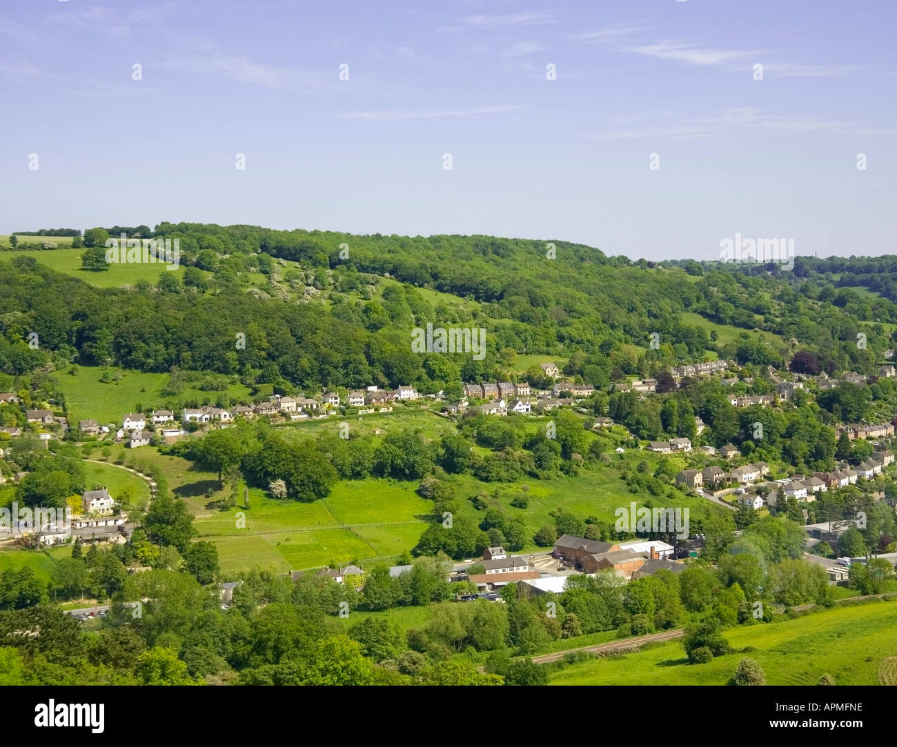 Minchinhampton common stroud gloucestershire hi-res stock photography ...