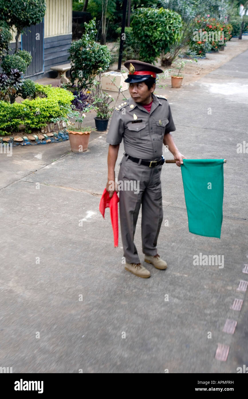 Flag signalman plat form burma hi-res stock photography and images - Alamy