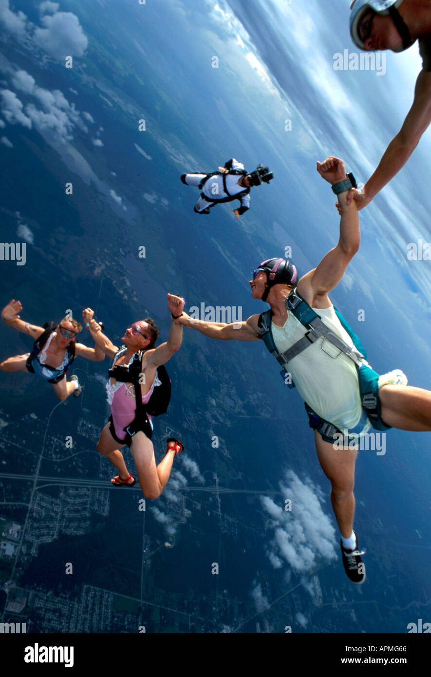 Skydiving Formation Stock Photos & Skydiving Formation Stock Images - Alamy