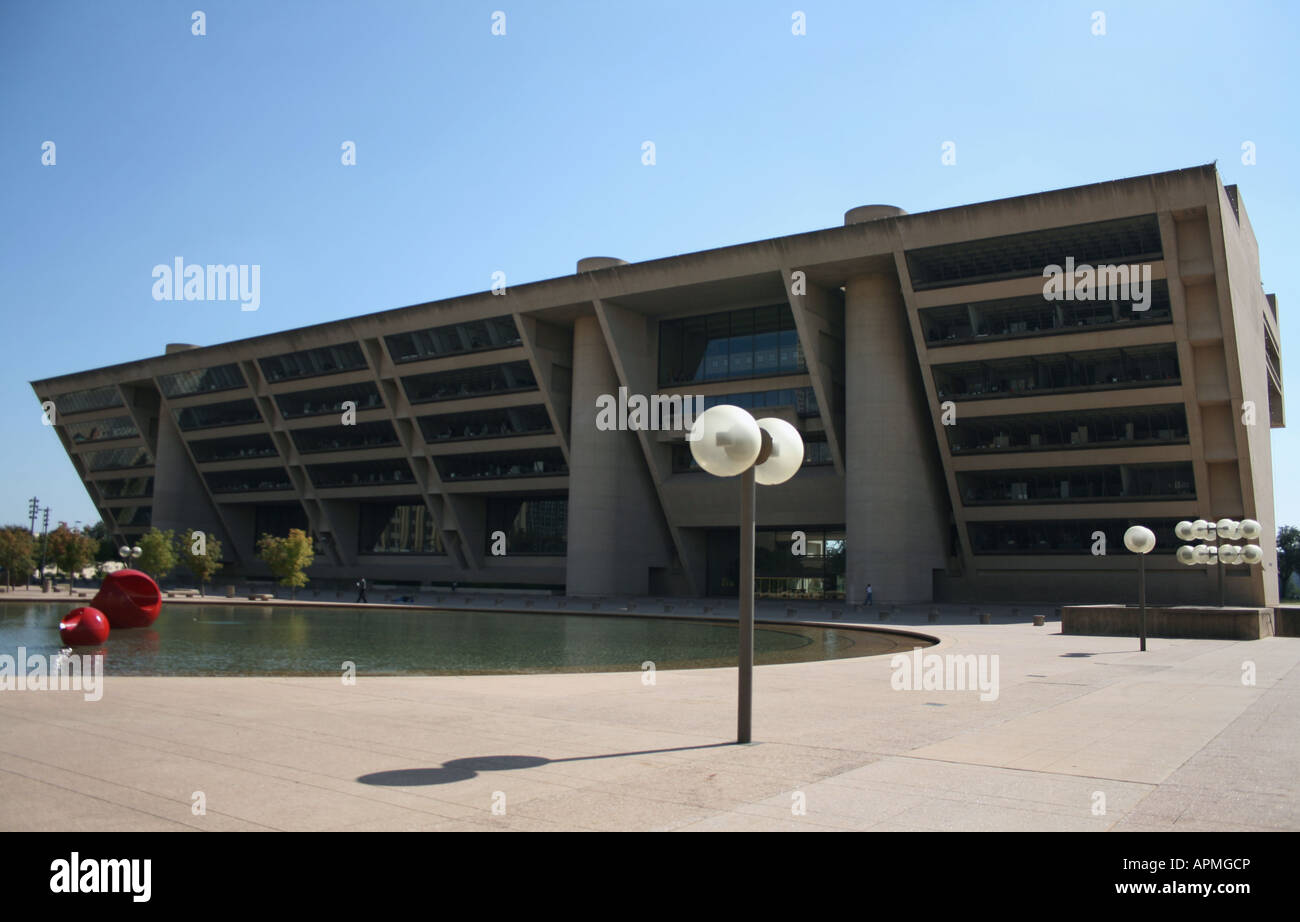 Dallas city hall hi-res stock photography and images - Alamy