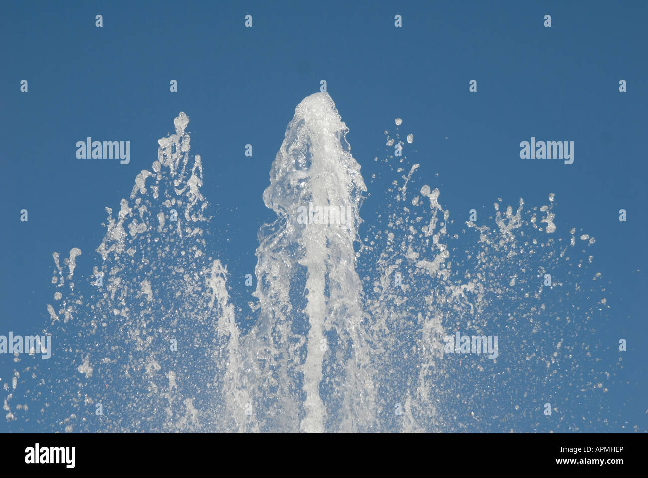 waterspraying from a water fountain Stock Photo - Alamy