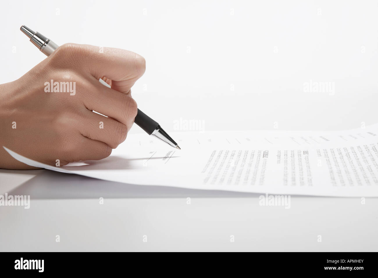 Hsigning hi-res stock photography and images - Alamy