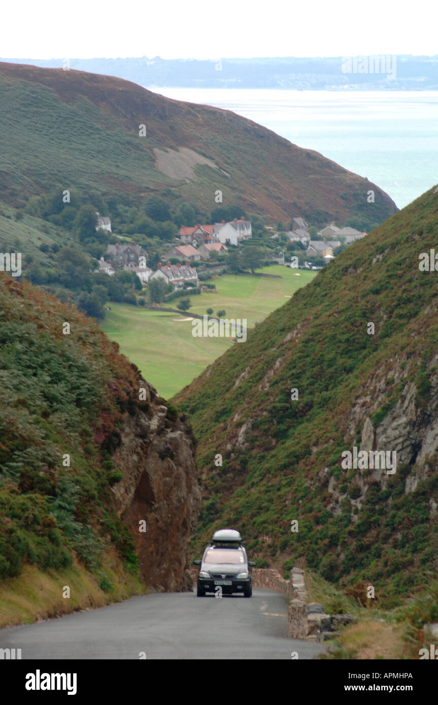 Welsh hills road hi-res stock photography and images - Alamy