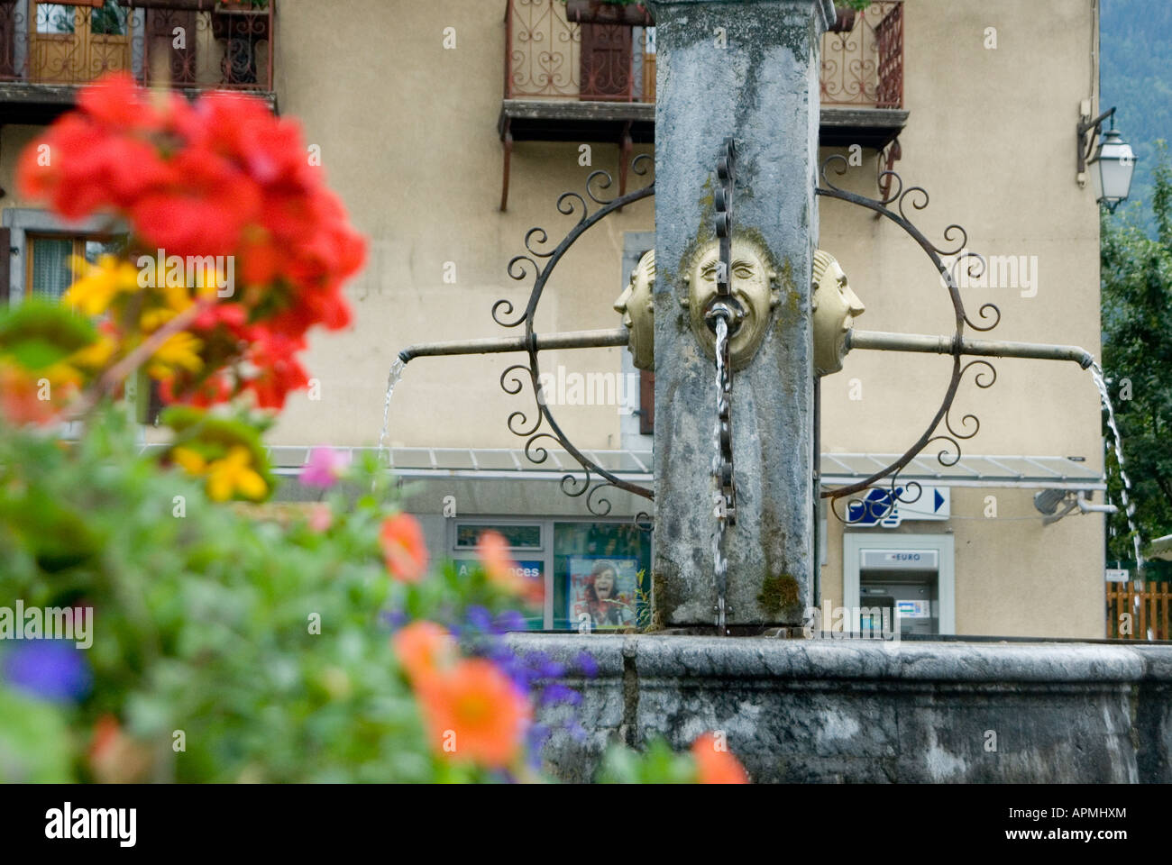water fountain in france Stock Photo - Alamy