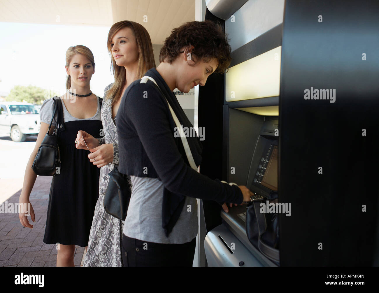 Three Cash Machines High Resolution Stock Photography and Images - Alamy