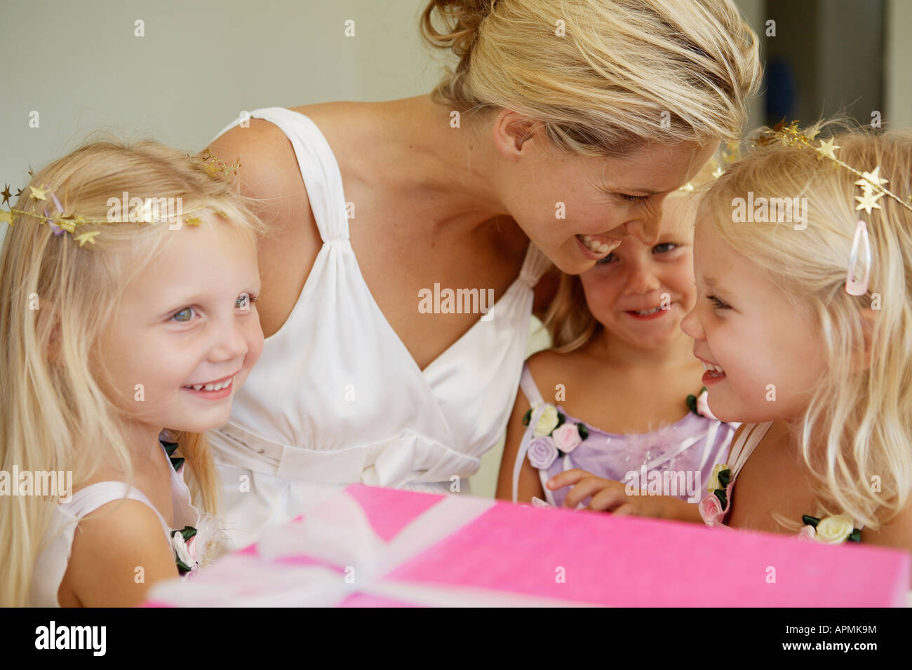 Mother triplets hi-res stock photography and images - Alamy