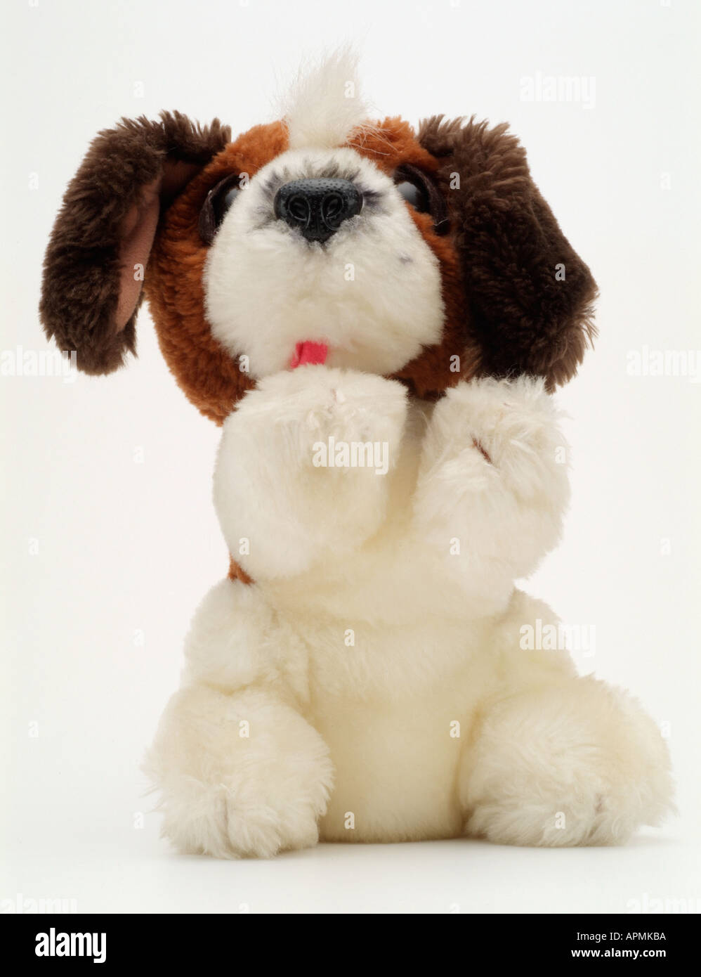 Soft toy dog animal figure cartoon England UK United Kingdom GB Great ...