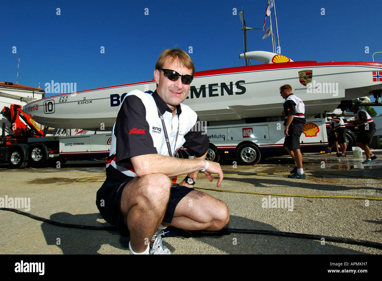 Bjorn Rune Gjelsten driver of Spirit of Norway Slovenian Grand prix 3rd ... Bjorn Rune Gjelsten driver of Spirit of Norway Slovenian Grand prix 3rd ...