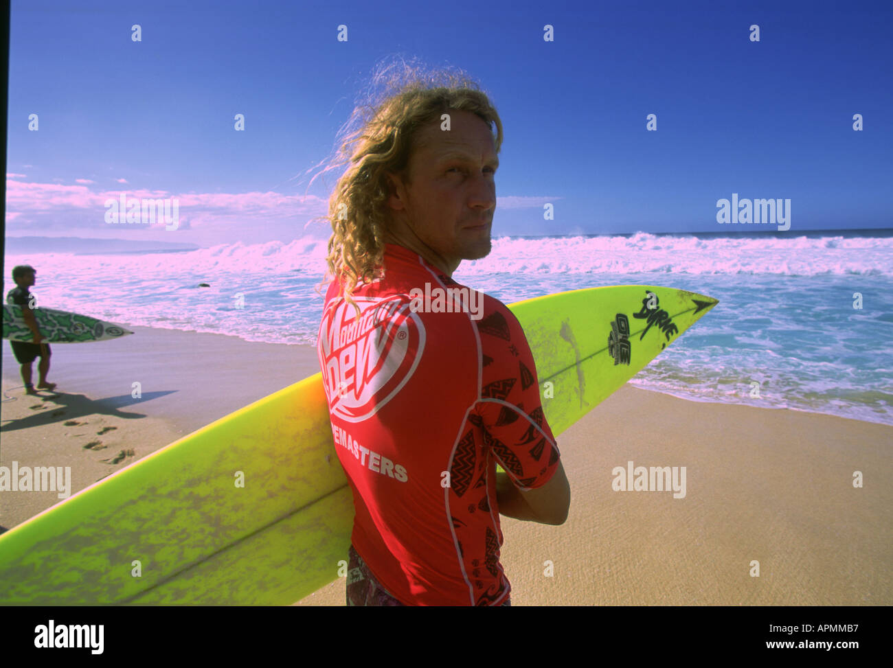 SURFER FROM THE 80's Stock Photo - Alamy