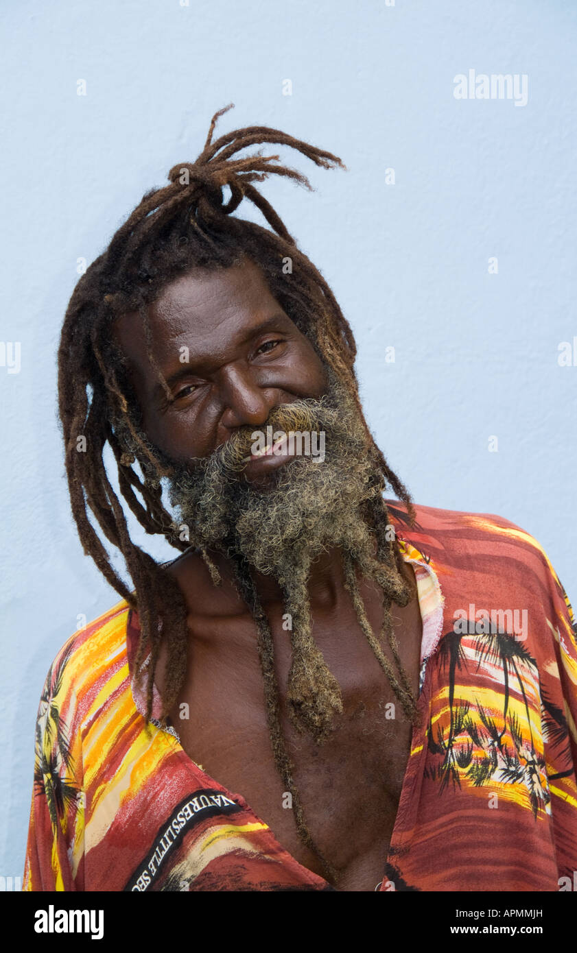 Rasta man in dress in hi-res stock photography and images - Alamy