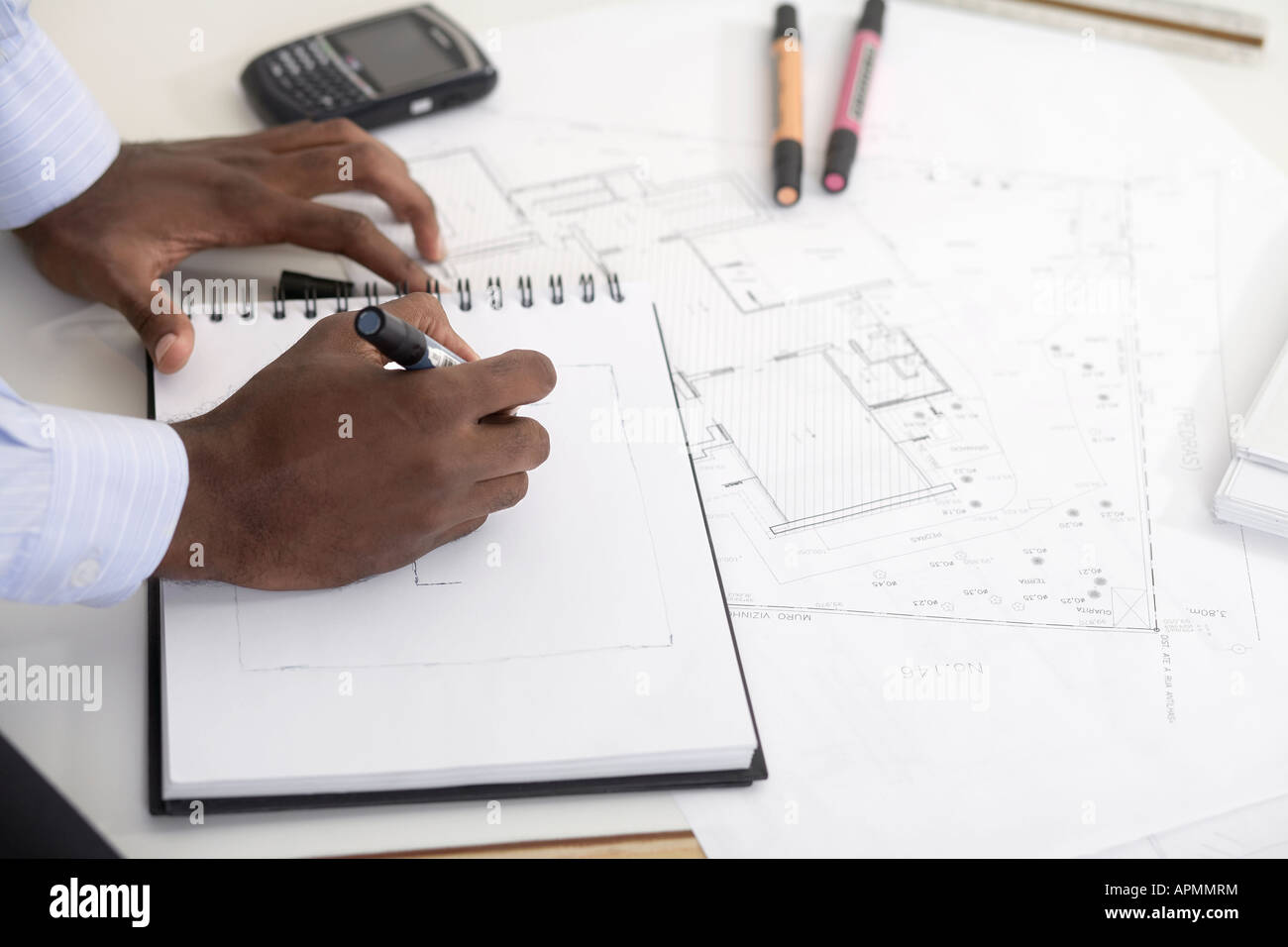 Architects drawings close up hi-res stock photography and images - Alamy