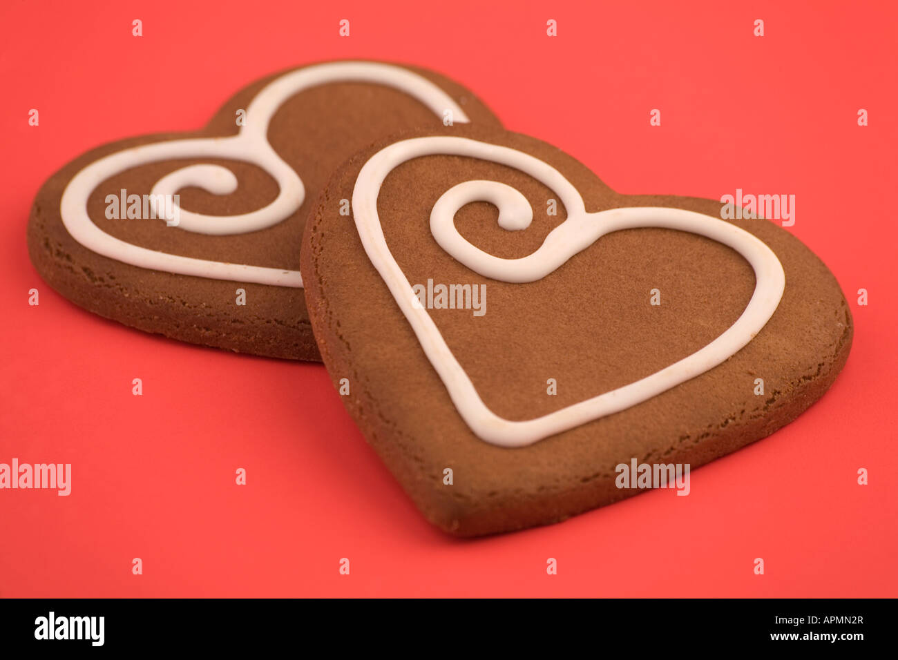 Love heart Cookies Stock Photo - Alamy