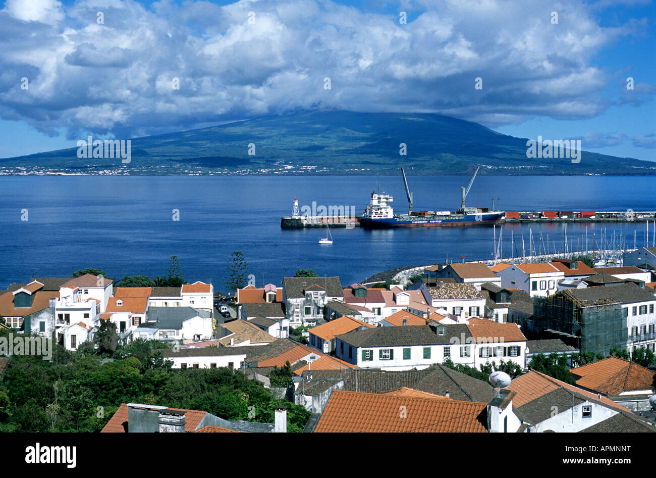 Horta azores pico mountain hi-res stock photography and images - Alamy