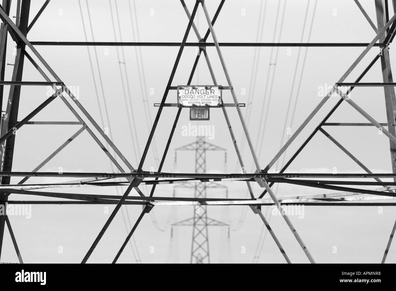 Electrocution hazard Black and White Stock Photos & Images - Alamy