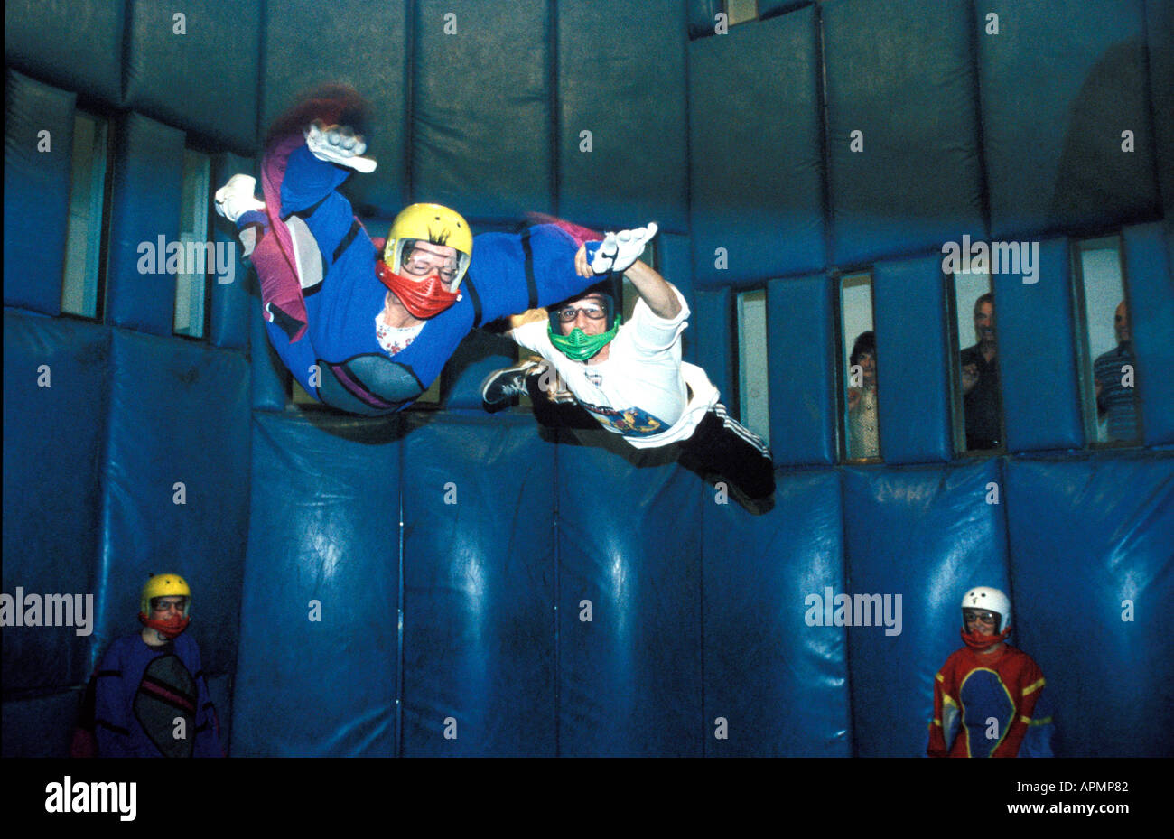 Indoor skydiving hi-res stock photography and images - Alamy