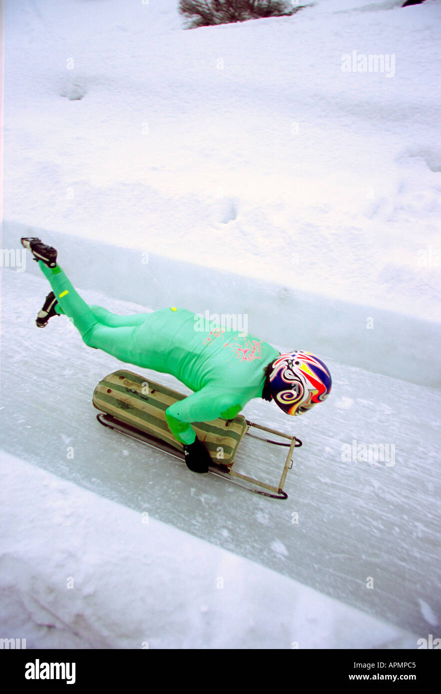 THE CRESTA RUN ST MORITZ Stock Photo - Alamy