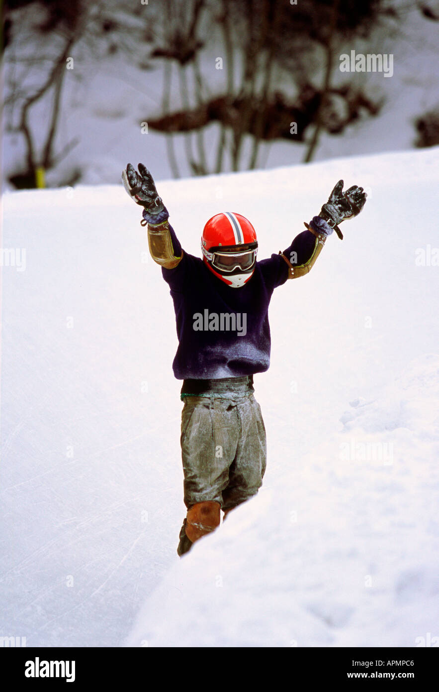 THE CRESTA RUN ST MORITZ Stock Photo - Alamy