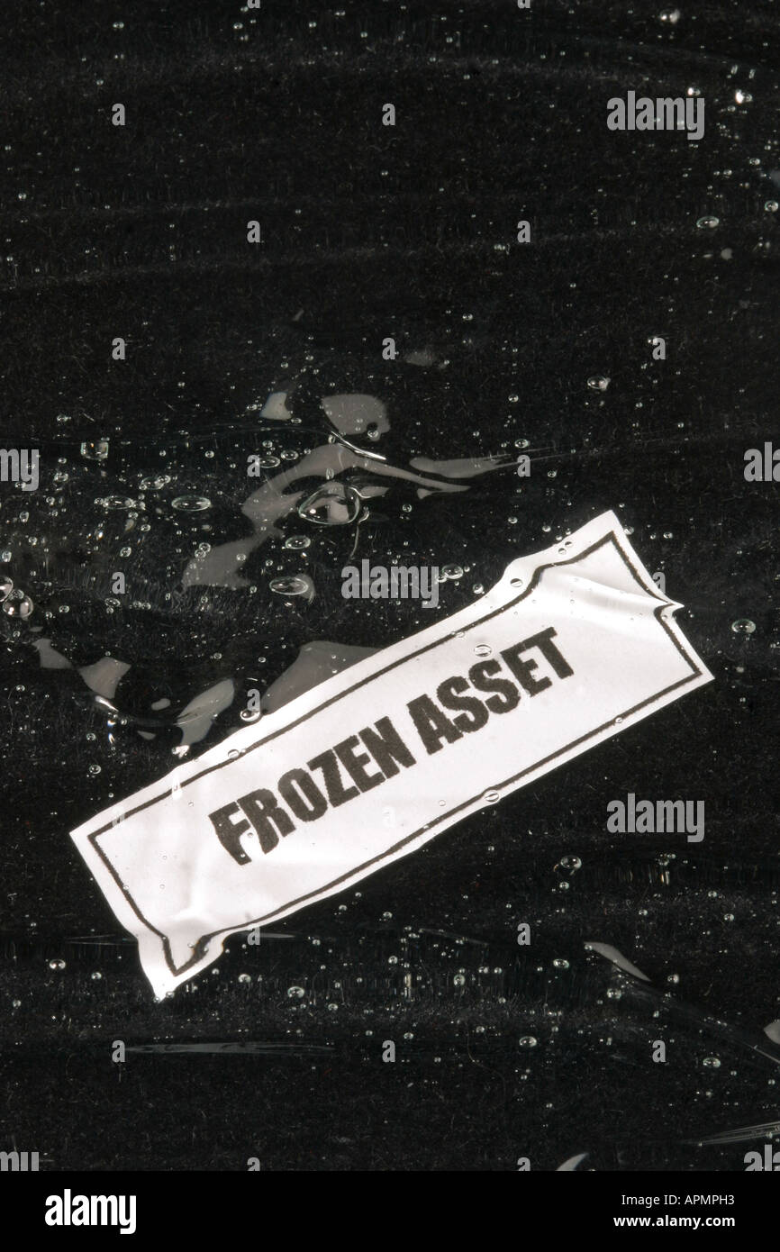 Asset freeze hi-res stock photography and images - Alamy