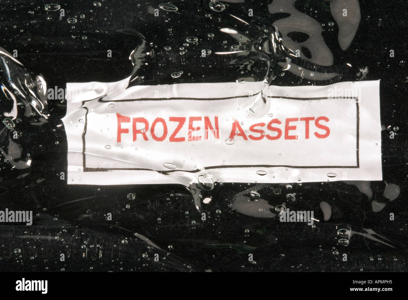 Frozen Assets Concept Stock Photo Alamy frozen-assets-concept-stock-photo-alamy