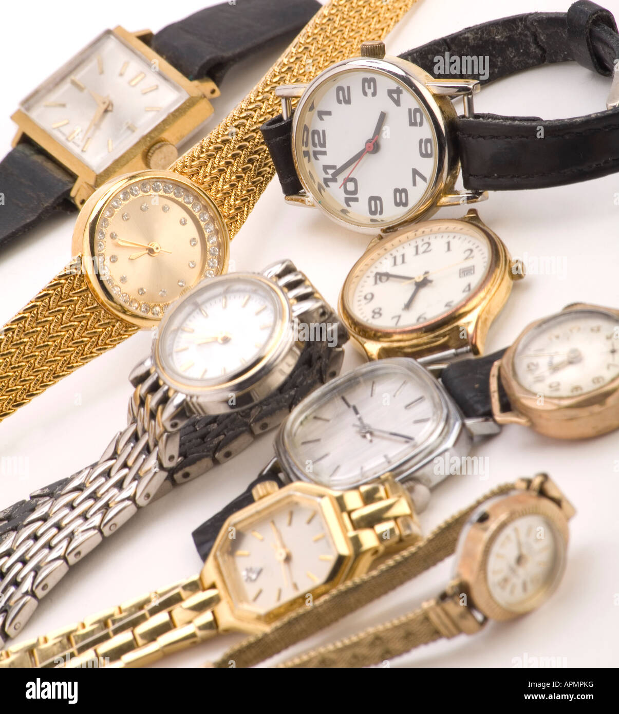 Multiple Wrist watches Stock Photo - Alamy
