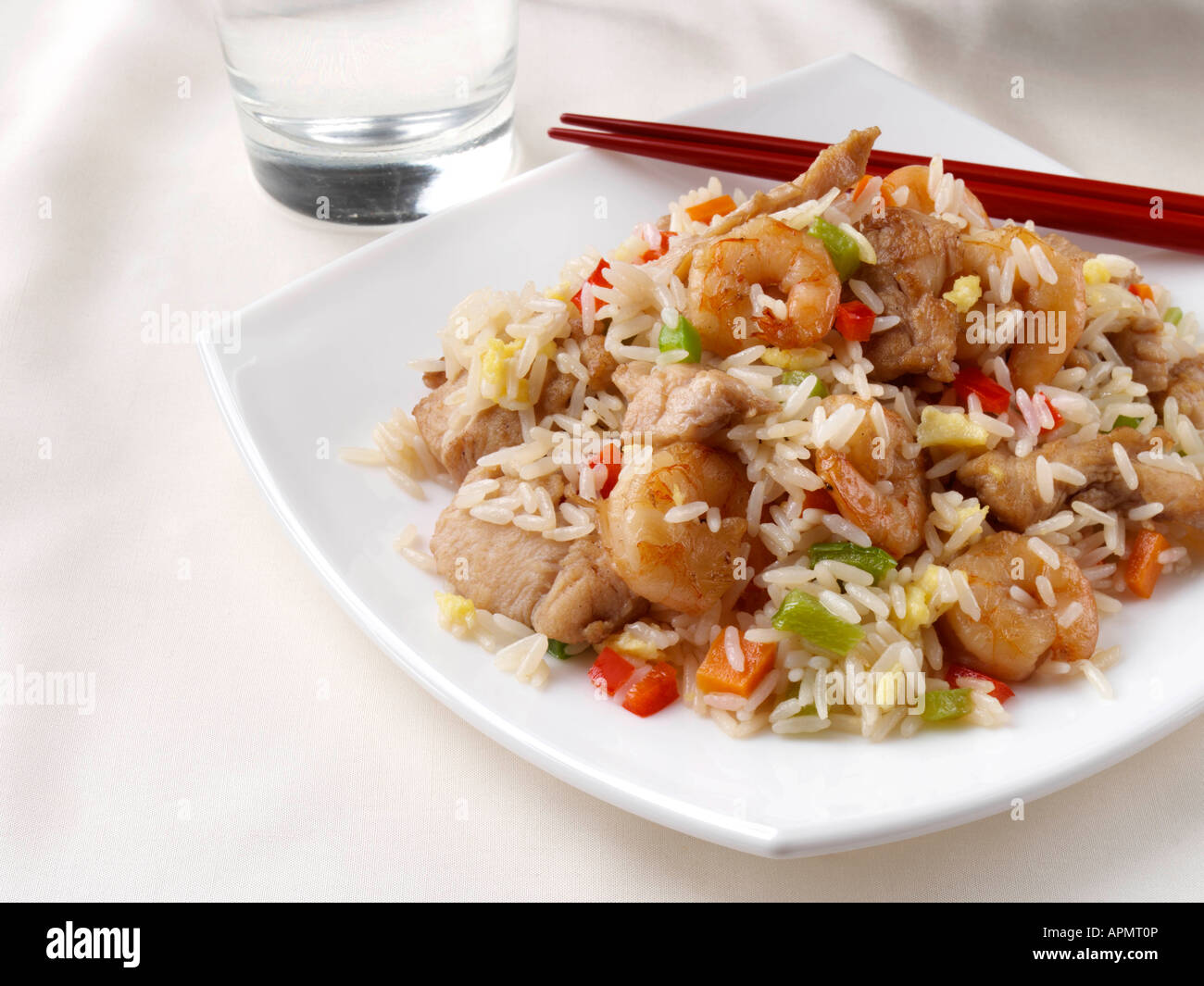 Halal Special Fried Rice editorial food Stock Photo - Alamy