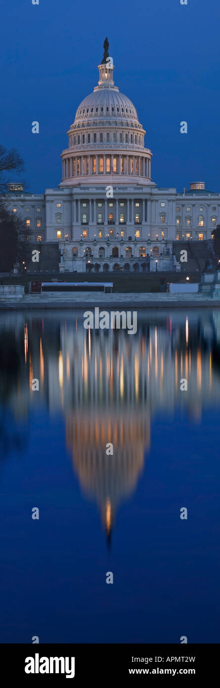 Capitol Building at Sunset Stock Photo - Alamy